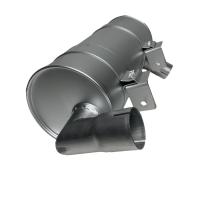 China Steel Material Muffler 7.6 KG Weight for CPCD50-100 Forklift Exhaust System Part for sale
