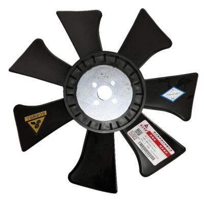 China Black Plastic Original Quality Radiator Fan Blade for Diesel Engine Forklifts for sale