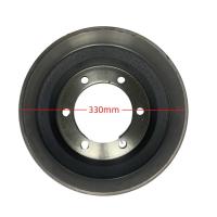 China Steel Brake Drum for Forklifts with Long Service Life and CPC(D)30-35 Compatibility for sale