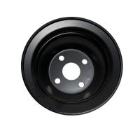China Plastic Material Fan Pulley with Flat Belt Design Compatible with CPC(D)20-35 Forklifts and Trucks for sale