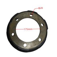 China Steel Material Brake Drum with Long Working Life for Forklifts Wheel Brake System Compatible with CPC D 30-35 for sale