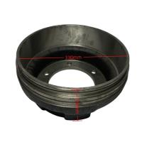 China Steel Material Brake Drum with Long Working Life for Forklifts Wheel Brake System Compatible with CPC D 30-35 for sale