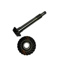 China Steel Material Transmission Output Shaft Spiral Bevel Gear with Long Working Life for CPC20-35 Model Forklifts for sale
