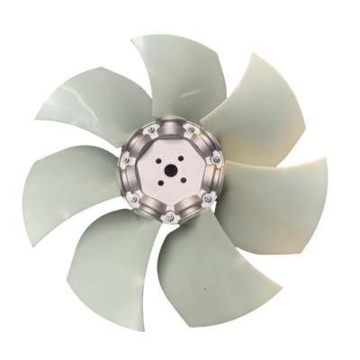 China Steel Plastic Radiator Fan Blade with Long Working Life for Diesel Engines H5T01-00501 QSF3.8 QSB4.5 for sale