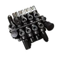 China Heli 1.8-Ton Electric Forklift Multi-Way Valve with 20.6MPa Rated Pressure 75L/min Rated Flow and Modular Design for sale