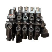 China HELI A6V77-30241 Hydraulic Multi-way Control Valve with 21MPa Rated Pressure, 65L/min Nominal Flow, and High-strength Cast Aluminum Alloy Body for sale