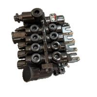 China HELI A6V77-30241 Hydraulic Multi-way Control Valve with 21MPa Rated Pressure, 65L/min Nominal Flow, and High-strength Cast Aluminum Alloy Body for sale