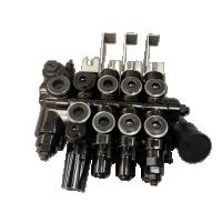 China 4-Spool Hydraulic Multi-Way Valve for HANGCHA 3-Ton Electric Forklift with High-Strength Cast Iron Construction for sale