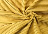 China 235GSM 100% Polyester Corduroy Fabric - 150cm Width Ginger Color for Upholstery and Clothing for sale