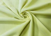 China 210GSM 100% Polyester Microfiber Velvet Fabric 160cm Width Cream Color for Accessories and Clothing for sale