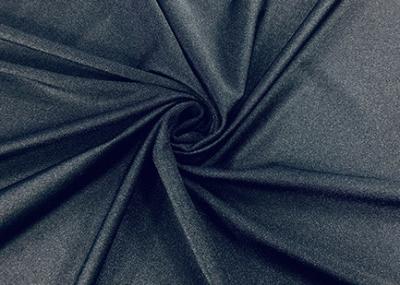 China 160GSM 82% Nylon Elastic Fabric for Swimwear - 155cm Width Black Stretch Knitting Material for sale