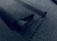 China 160GSM 82% Nylon Elastic Fabric for Swimwear - 155cm Width Black Stretch Knitting Material for sale