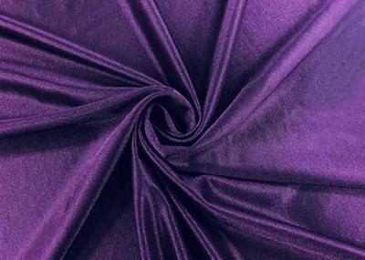 China 200GSM 84% Nylon Spandex Swimwear Fabric - 150cm Width Purple Bathing Suit Material for sale
