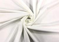 China White Underwear Fabric 170GSM 150cm Width 84% Polyester 16% Spandex High Elasticity Knitting Material for sale