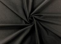China 220GSM Black Polyester Spandex Swimwear Fabric - 84% Polyester, 160cm Width for Fashion and Competition Swimsuits for sale