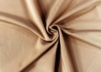 China 200GSM Dark Beige Underwear Fabric - 85% Polyester 15% Spandex, 160cm Width Stretch Knitting Material for sale