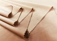 China 200GSM Dark Beige Underwear Fabric - 85% Polyester 15% Spandex, 160cm Width Stretch Knitting Material for sale