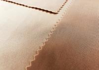 China 200GSM Dark Beige Underwear Fabric - 85% Polyester 15% Spandex, 160cm Width Stretch Knitting Material for sale