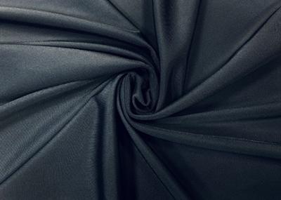 China 200GSM 82% Nylon 18% Spandex Warp Knit Elastic Fabric for Swimwear Black for sale
