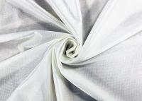 China 210GSM Flexible Nylon Spandex Fabric 84% Nylon 16% Spandex 150cm Width White for Swimwear and Housedress for sale