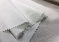 China 210GSM Flexible Nylon Spandex Fabric 84% Nylon 16% Spandex 150cm Width White for Swimwear and Housedress for sale
