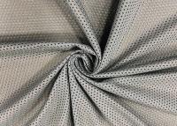 China 120GSM Breathable Polyester Mesh Fabric 150cm Width Grey Color for Gym Bags and Office Chairs for sale