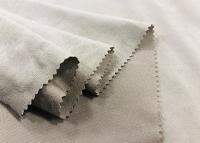 China 110GSM Recycled Polyester Microsuede Upholstery Fabric 160cm Width Oyster Gray Eco-Friendly for sale