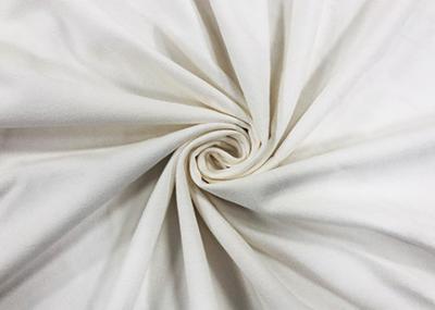 China 290GSM 100% Polyester Microsuede Upholstery Fabric 160cm Width White Color For Furniture and Towels for sale