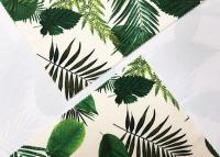 China 260GSM 94% Polyester Sunshine Velvet Fabric for Bedding Sheets - 150cm Width Leaves Pattern for sale
