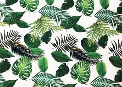 China 260GSM 94% Polyester Sunshine Velvet Fabric for Bedding Sheets - 150cm Width Leaves Pattern for sale
