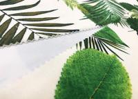 China 260GSM 94% Polyester Sunshine Velvet Fabric for Bedding Sheets - 150cm Width Leaves Pattern for sale