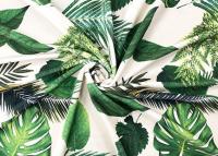 China 260GSM 94% Polyester Sunshine Velvet Fabric for Bedding Sheets - 150cm Width Leaves Pattern for sale