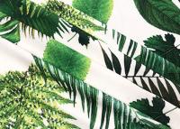 China 260GSM 94% Polyester Sunshine Velvet Fabric for Bedding Sheets - 150cm Width Leaves Pattern for sale