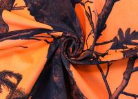 China 240GSM 100% Polyester Velvet Fabric - 160cm Width Tree Trunk Pattern for Outdoor Jackets & Textiles for sale