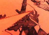 China 240GSM 100% Polyester Velvet Fabric - 160cm Width Tree Trunk Pattern for Outdoor Jackets & Textiles for sale