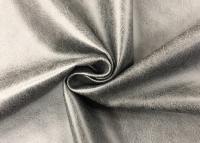 China 400GSM 100% Polyester Knit Fabric for Sofa Cushions - 150cm Width Taupe Brown Color with Bronzing Finish for sale