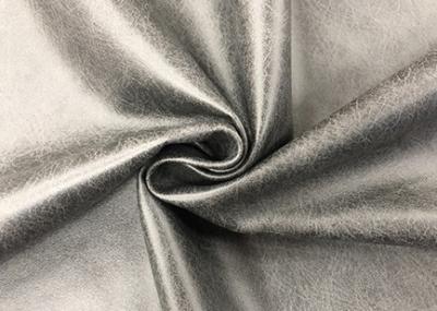 China 400GSM 100% Polyester Knit Fabric for Sofa Cushions - 150cm Width Taupe Brown Color with Bronzing Finish for sale