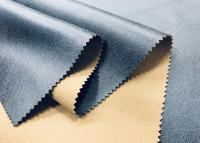 China 400GSM Black Polyester Knitting Fabric 150cm Width for Sofa Cushion with Bronzing Treatment for sale
