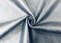 China 400GSM Black Polyester Knitting Fabric 150cm Width for Sofa Cushion with Bronzing Treatment for sale