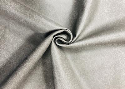 China 400GSM Leather Effect Polyester Fabric 150cm Wide for Upholstery Projects and Pillows for sale