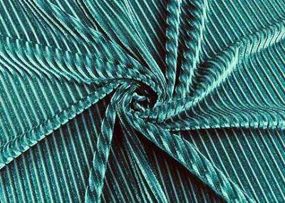 China 200GSM 93% Polyester Corduroy Fabric - 150cm Width Dark Green Upholstery Textile for sale