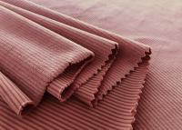 China Stretchy 94% Polyester Corduroy Fabric 200GSM 160cm Width for Clothing and Textiles for sale