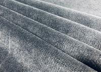 China 200GSM Polyester Cationic Dutch Velvet Fabric 160cm Width Grey Twill for Sofa & Home Textiles for sale