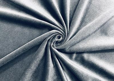 China 200GSM Polyester Cationic Dutch Velvet Fabric 160cm Width Grey Twill for Sofa & Home Textiles for sale