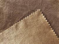 China 130GSM 100% Polyester Brushed Suede Fabric - 150cm Width Brown Textile for Clothing & Upholstery for sale