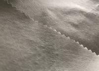 China 140GSM Microsuede Upholstery Fabric 160cm Width Ivory Color for Wallcloth and Interior Applications for sale