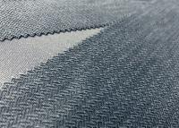 China 165GSM 100% Polyester Lightweight Velvet Fabric - 150cm Width T-Grain Charcoal Grey for Garments for sale