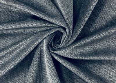 China 165GSM 100% Polyester Lightweight Velvet Fabric - 150cm Width T-Grain Charcoal Grey for Garments for sale