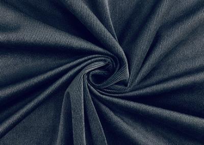 China Burnt-Out Super Soft Velvet Corduroy Fabric 240GSM 150cm Width 100% Polyester Black for sale