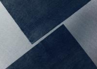 China Black Stripes Micro Velvet Fabric 240GSM 100% Polyester 150cm Width for Garments and Textiles for sale